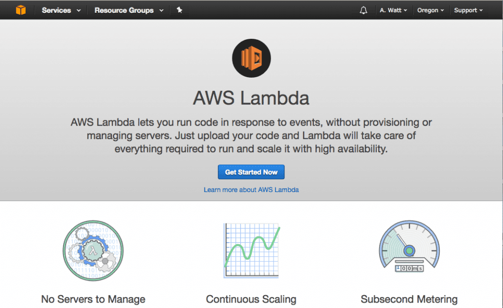 How To Run Your First Aws Lambda Function In The Cloud Datamounts
